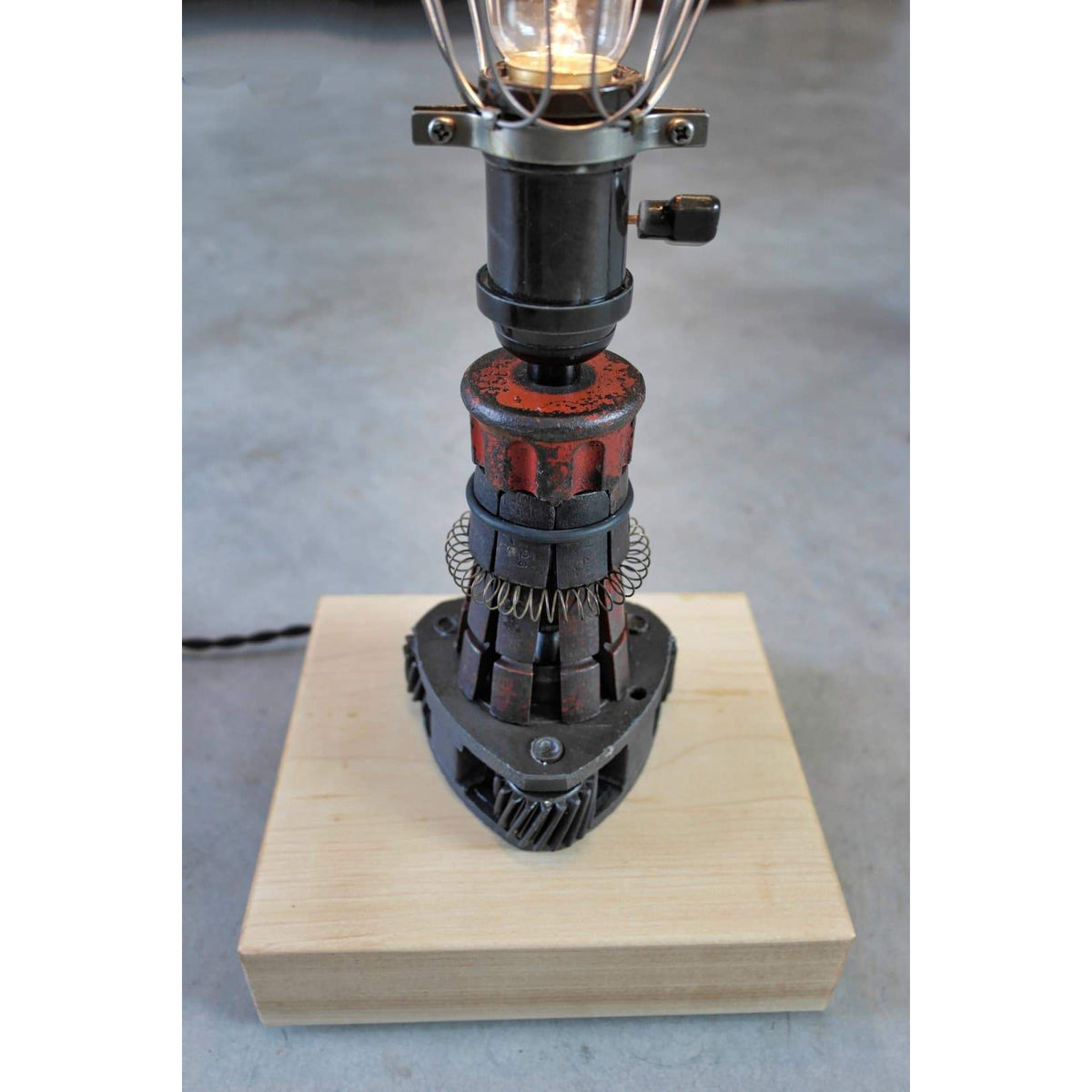 Gear Puller Lamp | Todd Alan Woodcraft